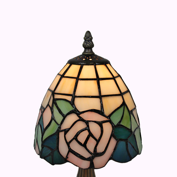 Tiffany Table Lamp | Pink Rose Tiffany Lamp – Memory Lane Lamps